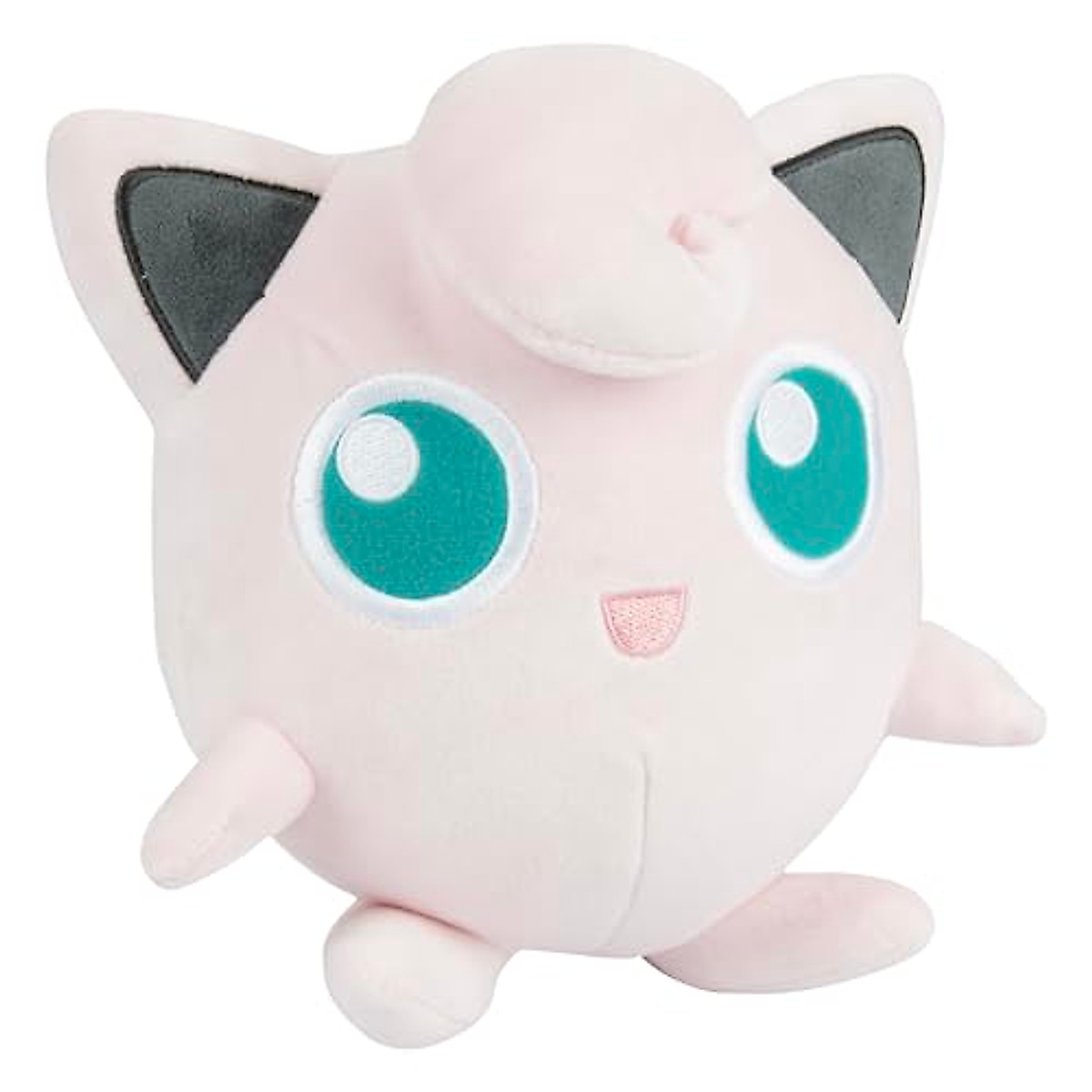 Pokémon 8" Jigglypuff Plush - Officially Licensed - Generation 1 Red and Blue Figure - Authentic Soft Stuffed Animal Toy - Valentine's Day & Easter Basket Stuffer Gift for Kids, Boys, Girls - 2+