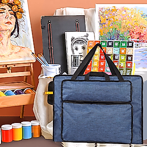 Art Portfolios Case Art Portfolio Tote Bag Portfolio Folder for Artwork Art Portfolio Binder Folder Waterproof 20"x 26"