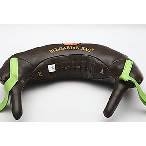 Suples Bulgarian Bag Original - Genuine Leather Size S (17lbs), Made, Including The Instructional Video from The Inventor Coach Ivan Ivanov (Wrestling, Fitness)