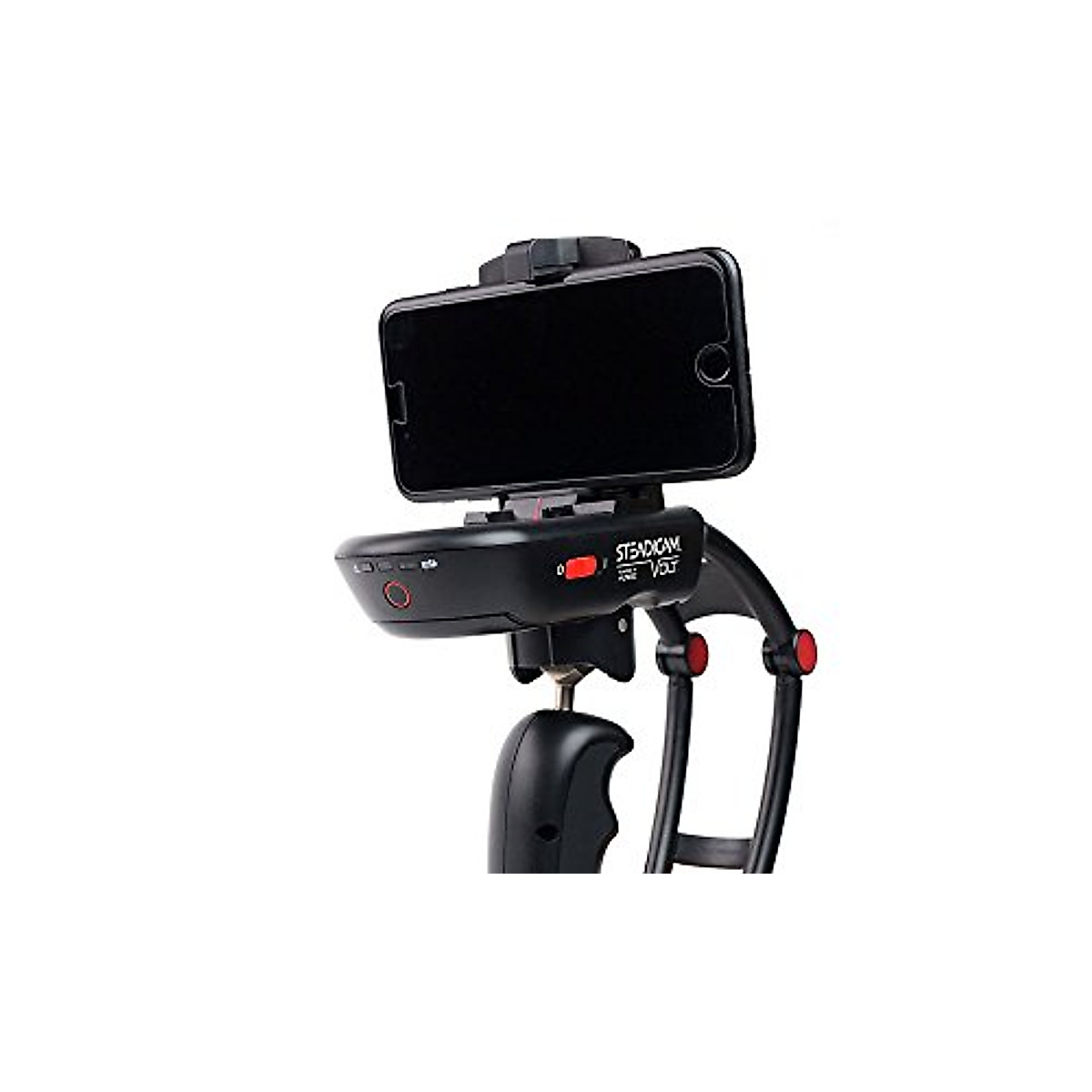 Steadicam Volt Electronic Handheld Gimbal Stabilizer for All IPhone XS, XS Max & XR, All Samsung S9/S9+ & GoPro Hero, Black, compact