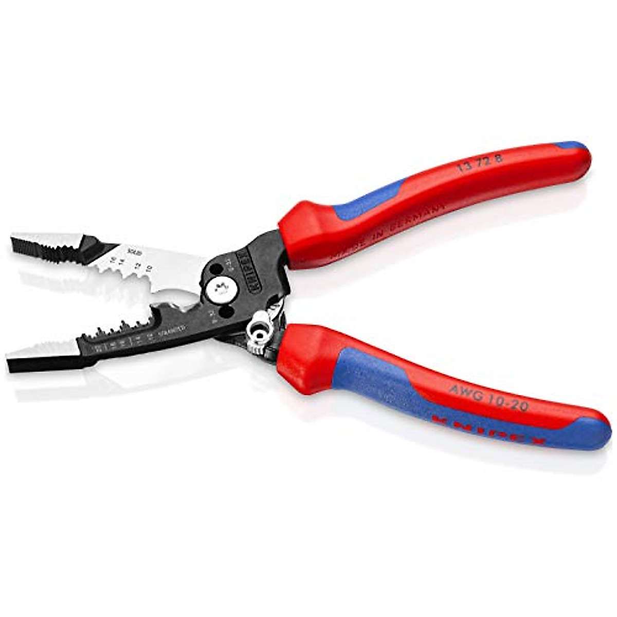 KNIPEX Tools 13 72 8 Forged Wire Stripper, 8-Inch