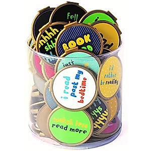 Keep Calm & Read ON Bulk Bookmarks for Teens - 75 Bookmarks for Kids Girl’s Boys- School Student Incentives – Library incentives – Reading Incentives - Party Favor Prizes - Classroom Reading Awards!