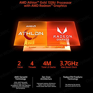 HP 17 Laptop, 512GB SSD Storage, 8GB DDR5 Memory, AMD Athlon Gold 7220U Processor, 17" HD+ Anti-Glare Display, Full-Size Keyboard, Wi-Fi & Bluetooth, HDMI, Fast Charge, Windows 11 Home