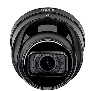 Lorex LNE9383 4K Nocturnal 4 Series IP Wired Dome Camera with Motorized Varifocal Lens and Listen-in Audio (Black)