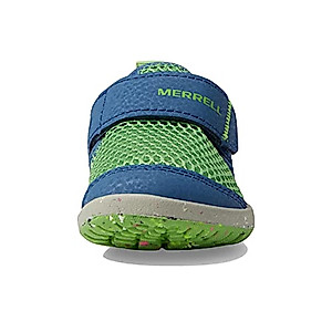 Merrell Unisex-Child Bare Steps H20 Water Shoe, Dark Blue/Green, 4 M US Unisex Little Kid