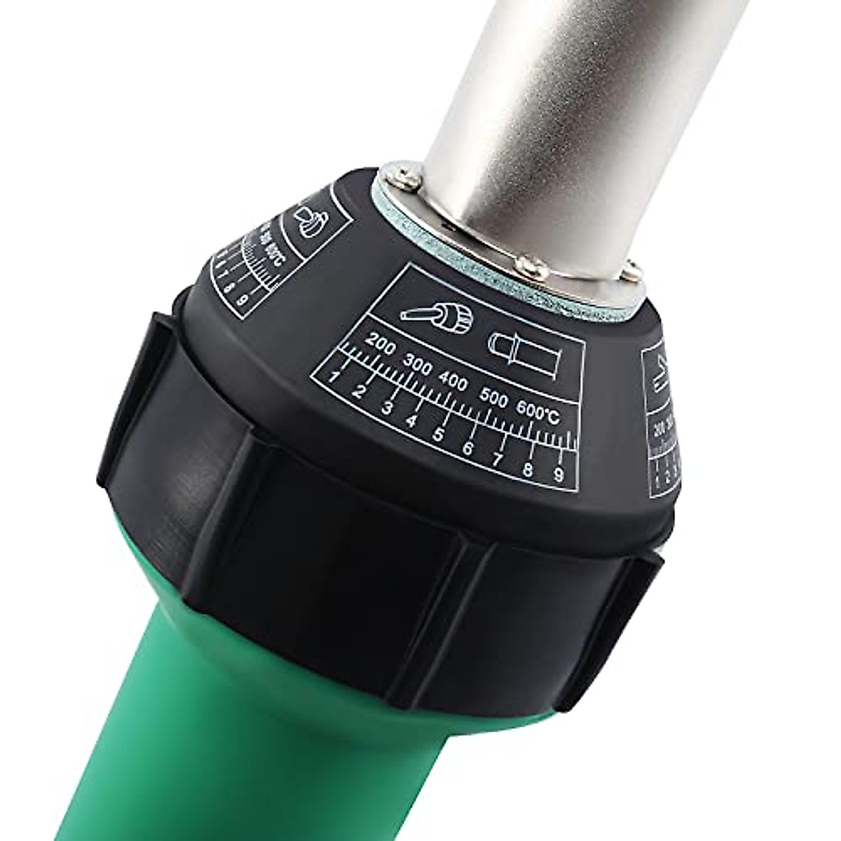 Iglobalbuy 1600W Hot Air Gas Plastic Welding Gun Welder with Speed Nozzles, Roller, Plastic Rod with Carrying Case