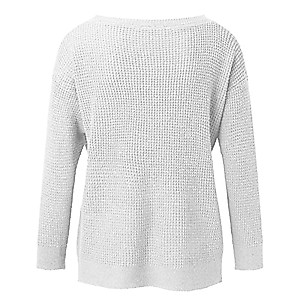 Plus Size Sweater Sweaters for Men Fashion 2023 Lace Crochet Long Sleeve Crewneck Sweaters Fall Winter Knit Pullover Jumper Tops Womens Shirt Knot Plus Size Half Zip Pullover Women Sheer Tops for