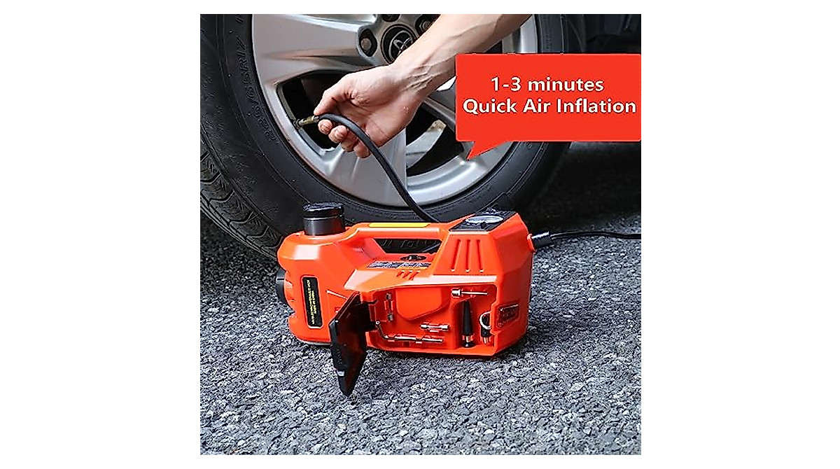 Mautyke Electric Hydraulic Car Jack Kit - 5 in 1