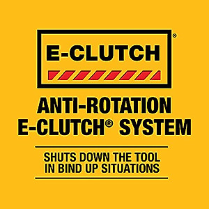 DEWALT Angle Grinder Tool, 6-Inch, Paddle Switch with No Lock-On, 13-Amp (DWE43144N) , Yellow