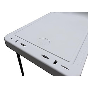 Old Cedar Outfitters Fish and Game Cleaning Table with Sink and Folding Legs