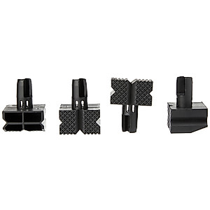 Silverline Tools 548885 Bench Dogs 4pk, Black