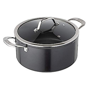 Kuhn Rikon Easy Pro Non-Stick Dutch Oven with Glass Lid, 5 litre/24 cm