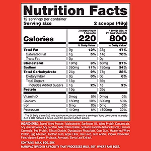 Naturade Weight Gain Instant Nutrition Drink Mix, Vanilla ,20.3 Ounce