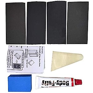 4 in 1 Car Body Putty Scratch Filler Painting Pen Assistant Soil for Deep Scratch Pit Easy Repair Automotive Scratch Filler Kit Durable Scratch Filler for Car Paint Pen (Accessories, Car Body Putty)
