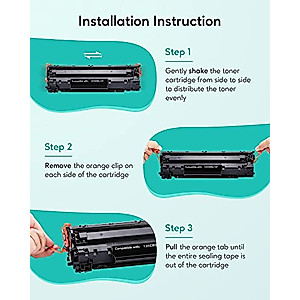 Sepeey Compatible for Canon 137 Black Toner Cartridge, Use with Canon ImageClass MF216n MF227dw MF236n MF249dw MF242dw MF244dw MF247dw MF229dw MF232w MF212w D570 LPB151dw Printer, 2Pack Replacement