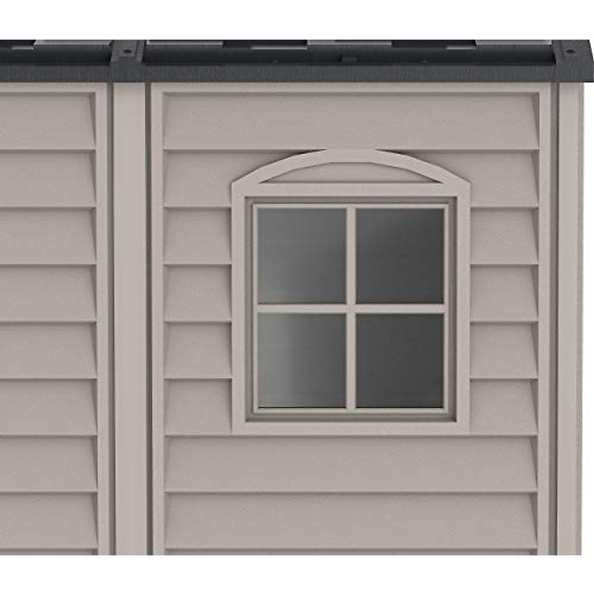 Duramax 30425 Storemate Plus Outdoor Storage Shed, Gray/Dark Gray