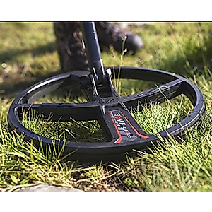 XP Metal Detectors 11” FMF Coil Compatible with Deus II Metal Detector - Fast and Simultaneous Multi Frequency Coil from 4 to 45 kHz - with Coil Cover & Lower Stem