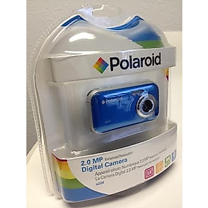 Polaroid CAA-200LC 2MP CMOS Digital Camera with 1.44-Inch LCD Display (Blue) (Discontinued by Manufacturer)