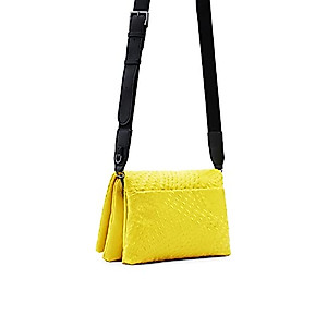 Desigual Accessories PU Across Body Bag, Yellow