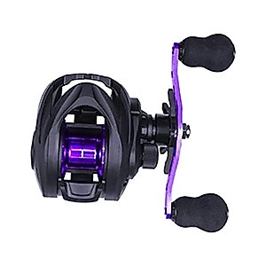 Menolana Fishing Reel, Gear Ratio 6.3:1 8kg Max Drag, Baitcaster for Fishing, Right Hand