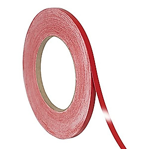Red Oracal 651 Vinyl PinStriping, Pinstripes Tape for Autos, Bikes, Boats - Decals, Stickers, Striping, Pinstripes - 1/4"