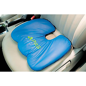 PURAP Coccyx Seat Cushion – Relief from Tailbone, Lower Back, Sciatica, Ischial and Pregnancy Related Pain – for Office Computer Chairs, Cars and Gaming Chairs – Fluid 3D Flotation Technology (Blue)