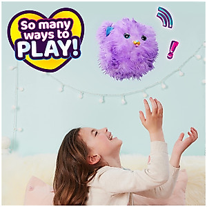 What the Fluff, Pupper-Fluff, Surprise Reveal Interactive Toy Pet With Over 100 Sounds And Reactions, Kids Toys For Girls Ages 5 And up