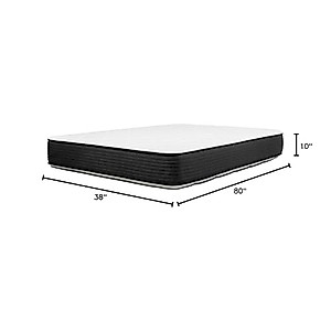 DREAMFOAM Spring Dreams Ultra Firm Double Sided Flippable Mattress, Twin XL