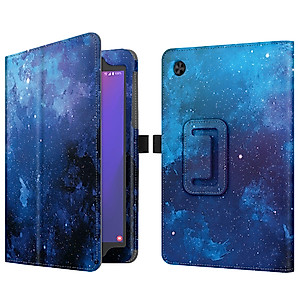 Famavala Folio Case Cover for T-Mobile Alcatel Joy Tab 2 8-inch Tablet Model 9032Z 2020 Released (BlueSky)