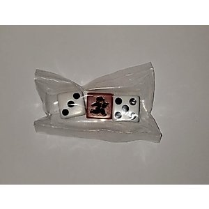 Monopoly Red Speed Die Set (3 Pieces) by Hasbro