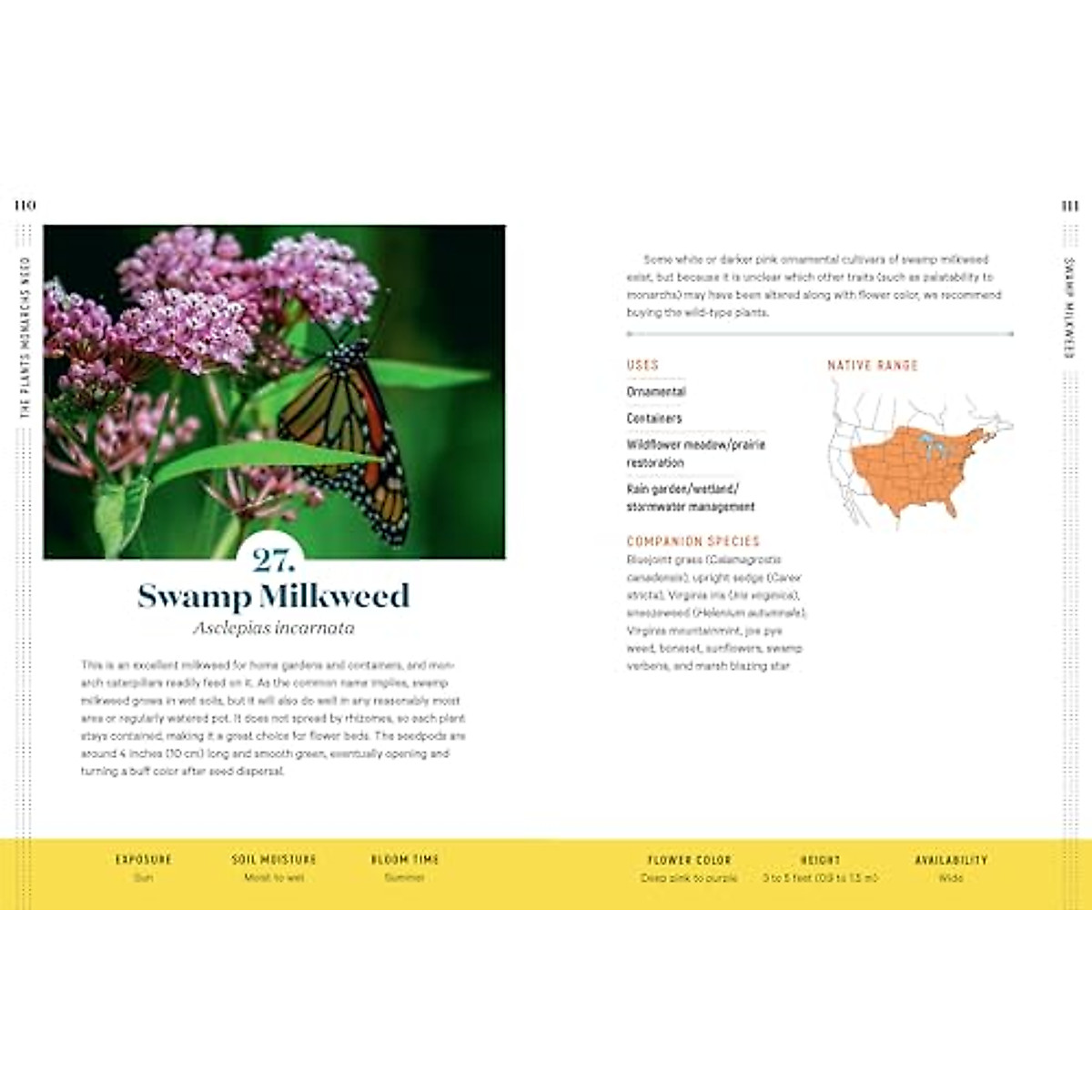 100 Plants to Feed the Monarch: Create a Healthy Habitat to Sustain North America's Most Beloved Butterfly
