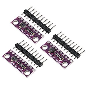 DORHEA 3PCS ADS1115 16 Bit Analog to Digital Development Board ADC Converter Module 4 Channel Board with Programmable Gain Amplifier 2.0V to 5.5V for Raspberry Pi