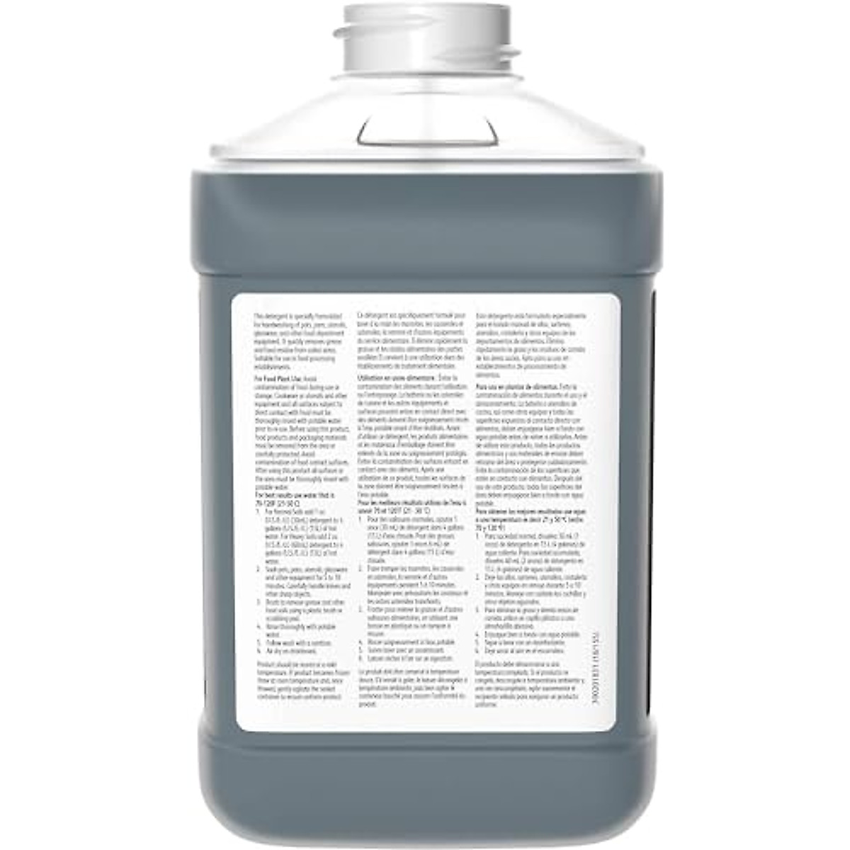 Diversey Suma 100839776 Pan-Clean General Purpose Pot and Pan Detergent, D1.5, 2 x 84.5 oz./2.5 L (Pack of 2)