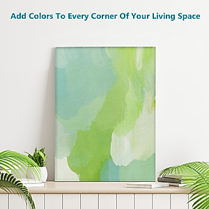 KEFF 12-Pack Bulk Canvas for Painting, 8x10 Canvas Value Pack Art Supplies for Adults, Kids - Small Canvas Board for Painting - 100% Cotton Primed Painting Canvas for Acrylic, Oil, Watercolor, Tempera