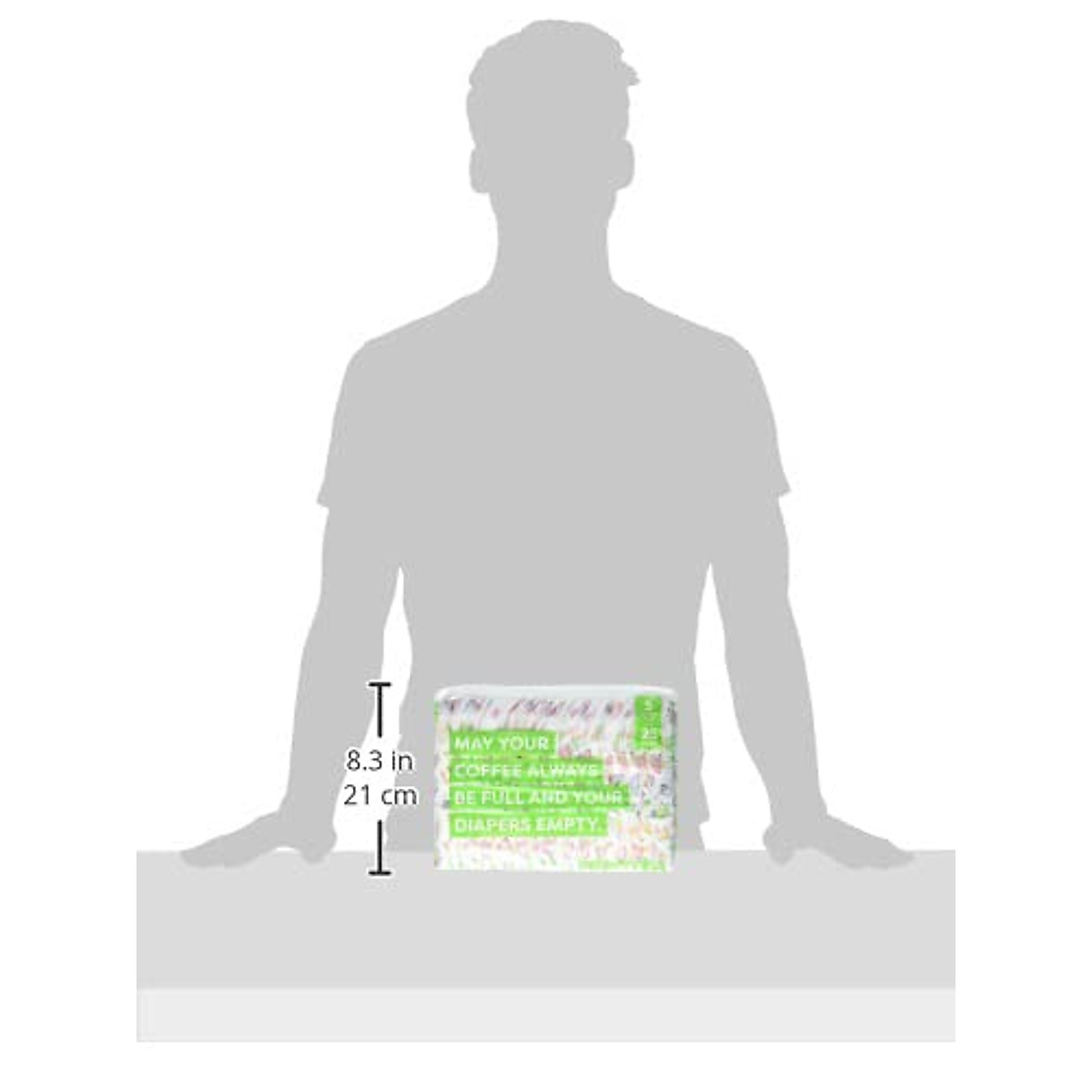 Babyganics Size 5, 100 count, Absorbent, Breathable, Triple Dry Protection Diapers