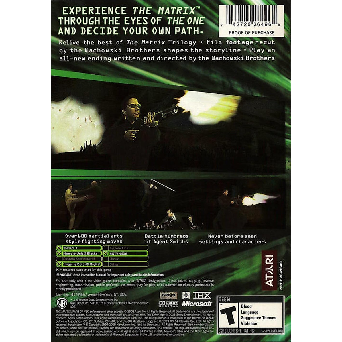 The Matrix: Path Of Neo - Xbox