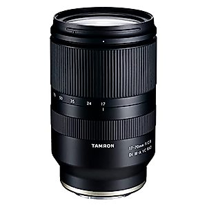 Tamron 17-70mm f/2.8 Di III-A VC RXD Lens for Sony E APS-C Mirrorless Cameras