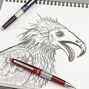 Pentel Sharp Kerry Automatic Pencil, 0.7mm Lead Size, Blue Barrel, 1 Pen (P1037C)