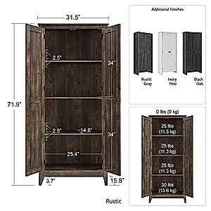 Ameriwood Home SystemBuild Storage Cabinet, Ivory Pine