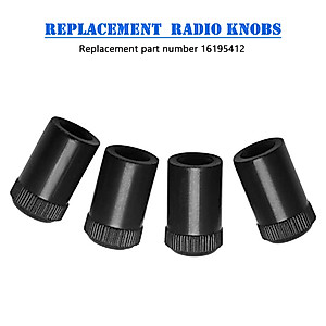 for GM Original Equipment Radio Speaker Control Knobs (Pack of 4)