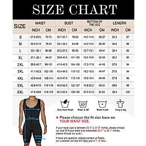 DoLoveY Men's Shapewear Bodysuit Full Body Shaper Compression Slimming Suit Breathable 3X-Large