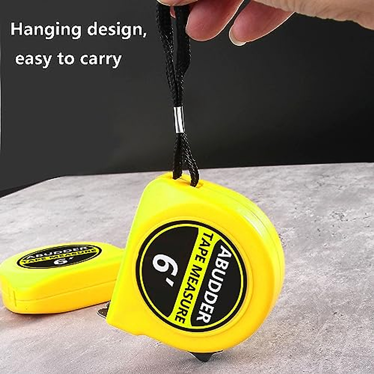 6 Pack Small Tape Measures Retractable,Metric Measuring Tape Retractable with Inches and Centimeters,Measurement Tape 6 FT