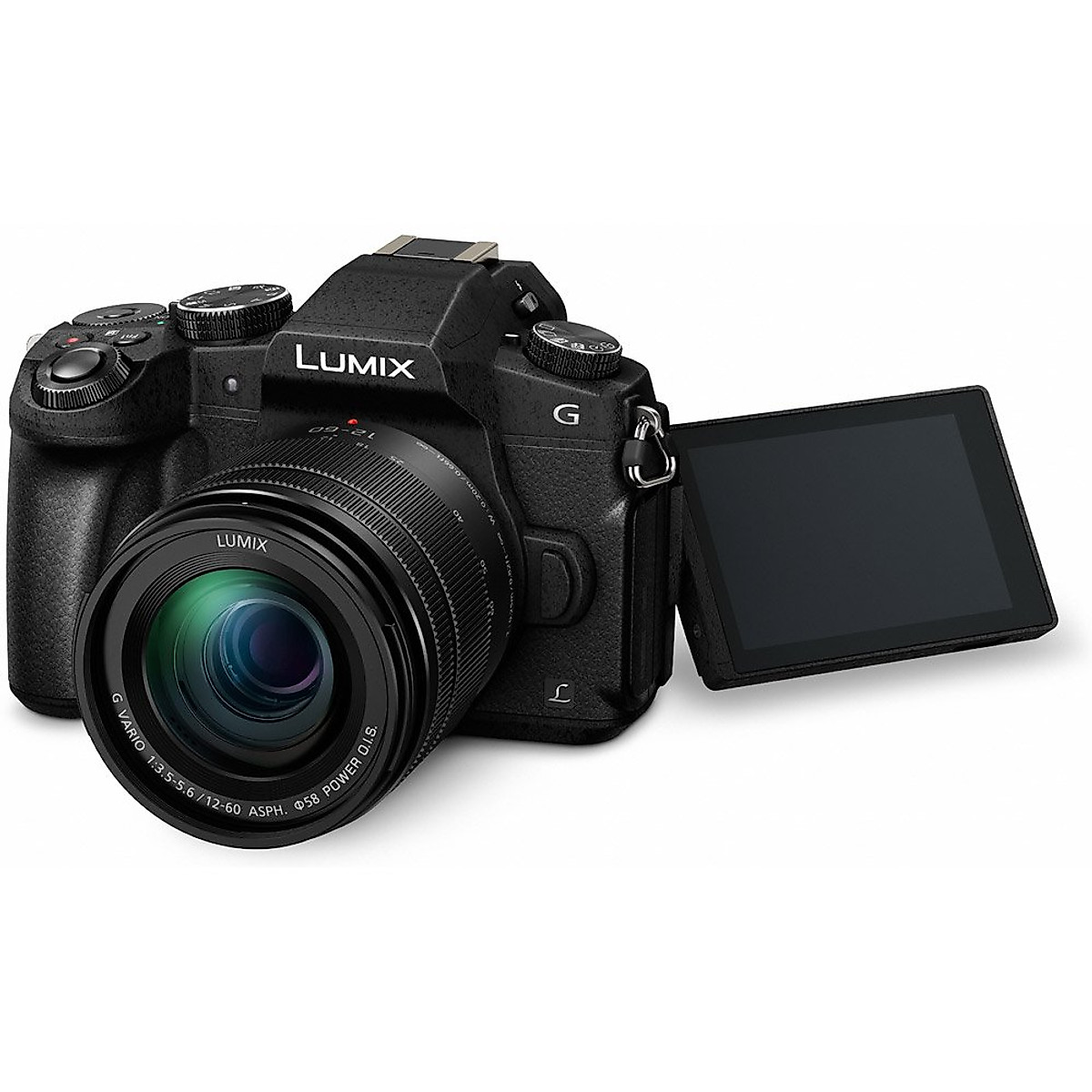 Panasonic DMC-G85MK LUMIX G85 Mirrorless 4K Camera with LUMIX G Vario 12-60mm F3.5-5.6 Lens Bundle w/Deco Gear Backpack + Photo Video LED + Filter Kit + Tripod + 64GB + Software & Accessories