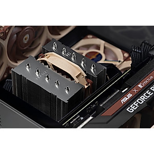 Noctua NH-D12L, Low-Height Dual-Tower CPU Cooler (120mm, Brown)