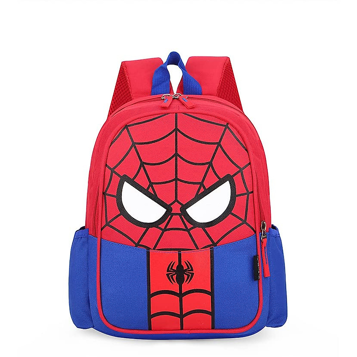 Red Spider Web Backpack Case with Large Capacity and Multiple Compartments - Perfect for Organizing School and Office Supplies for Boys, Girls