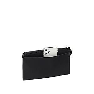 TUMI Voyageur Ankara Wristlet Pouch - Black/Gunmetal