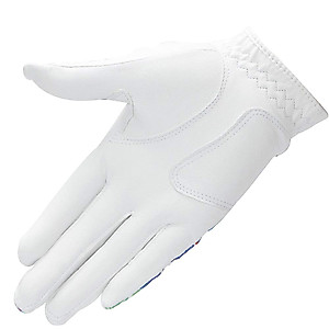 wosofe Golf Gloves for Women Ladies Girls Soft Leather Accessories Breathable for Non Slip 1 Pair