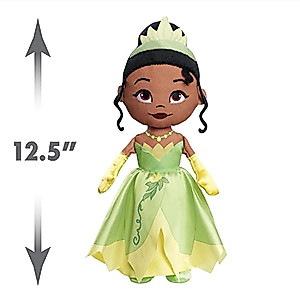 Disney Princess So Sweet Princess Tiana 12.5-inch Plush Doll, Officially Licensed Kids Toys for Ages 3 Up by Just Play