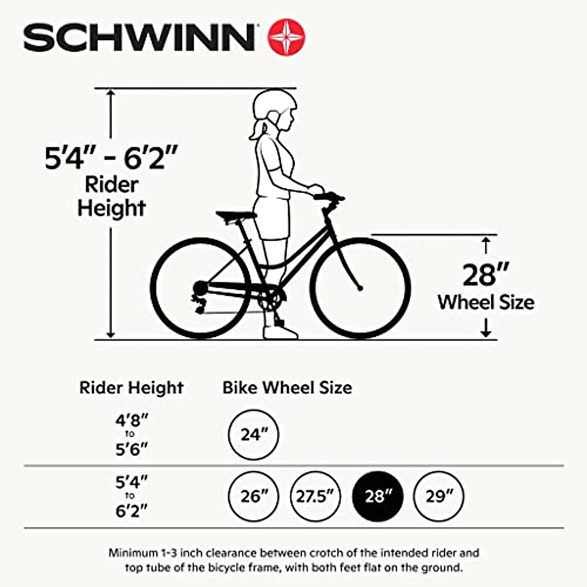 Schwinn Wayfarer Adult Hybrid Bike, Mens and Womens, 18-Inch/Medium Steel Step-Over Frame, 7-Speed Drivetrain, Rear Rack, 700C Wheels, Black