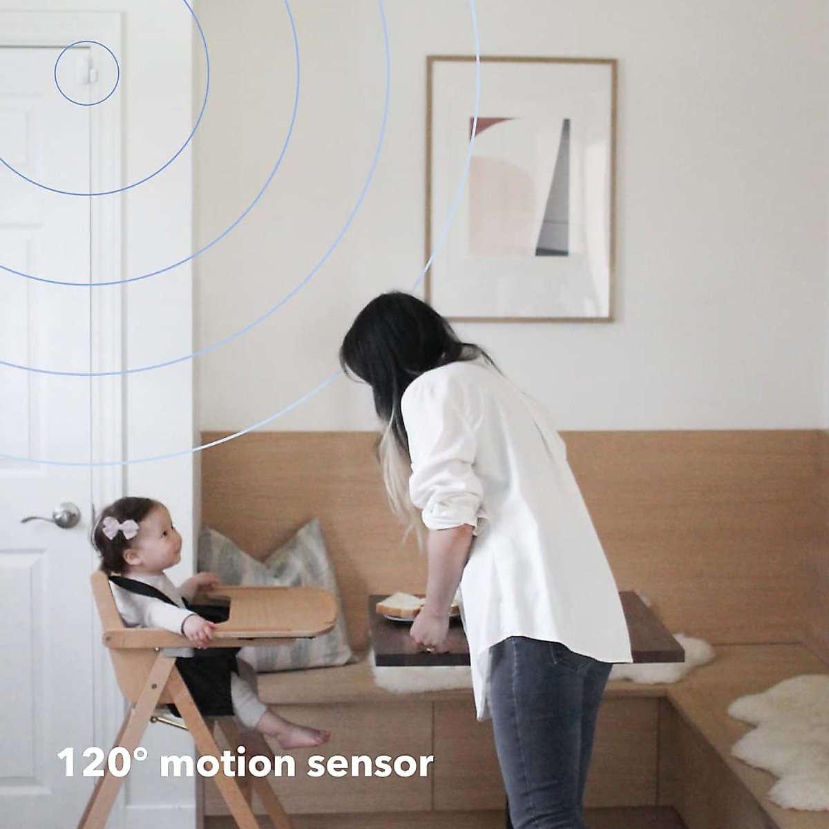 ecobee SmartCamera with Whole Home Sensors Bundle with ecobee Smart Camera Indoor WiFi Security Camera, 2 Pack SmartSensor for Doors & Windows, and ecobee SmartSensor 2 Pack. Smart Home - Compatible with ecobee Smart Thermostats for Home, Wifi Contact Sen